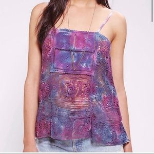 Ecote | Tops | Uo Ecote Tie Dye Tank | Poshmark